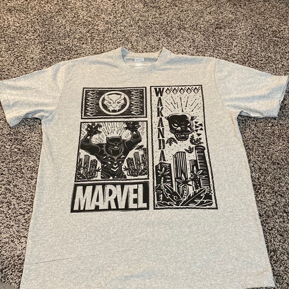 Marvel | Shirts | Nwt Black Panther Tee | Poshmark